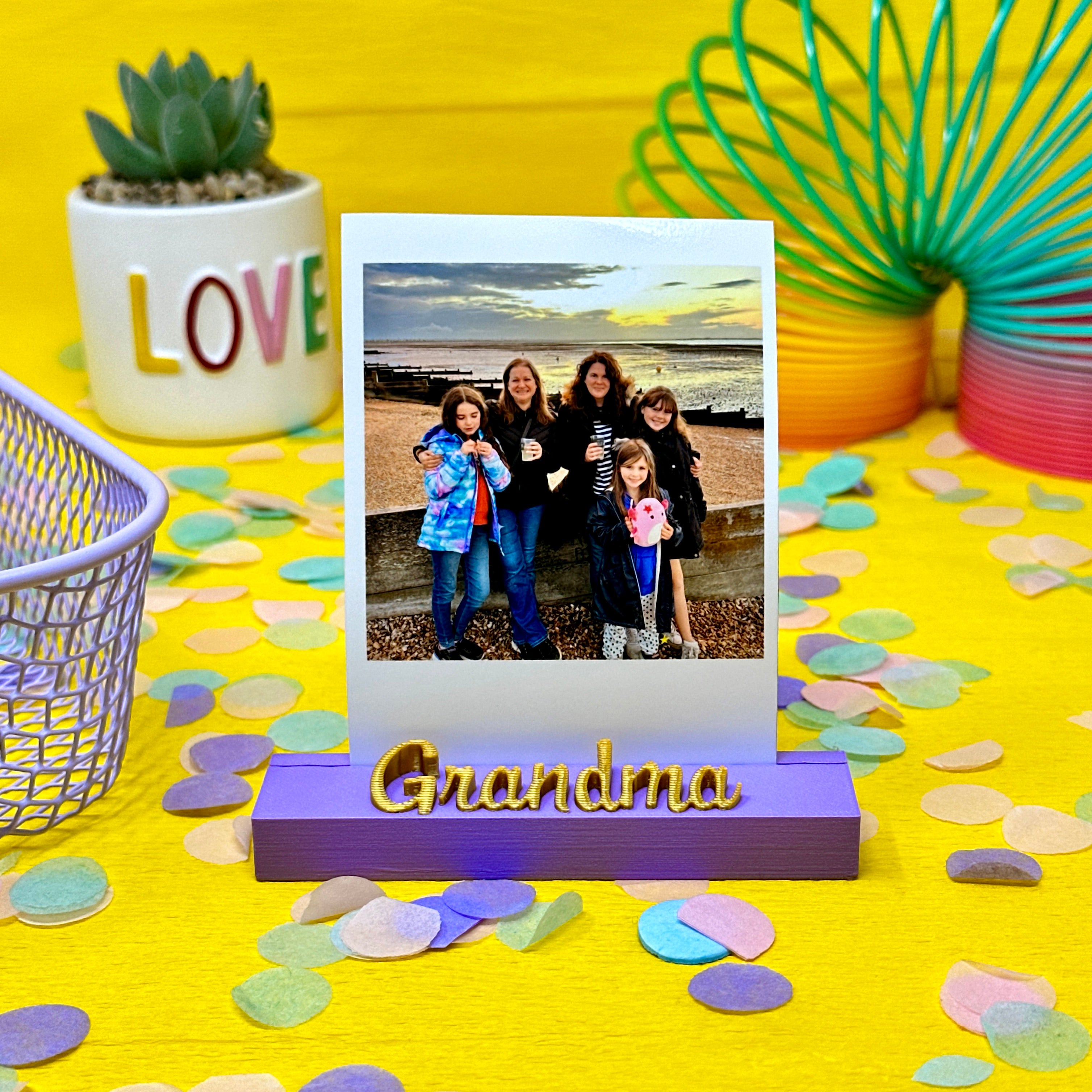 Grandma Photo Holder Stand – Made Happy Gifts