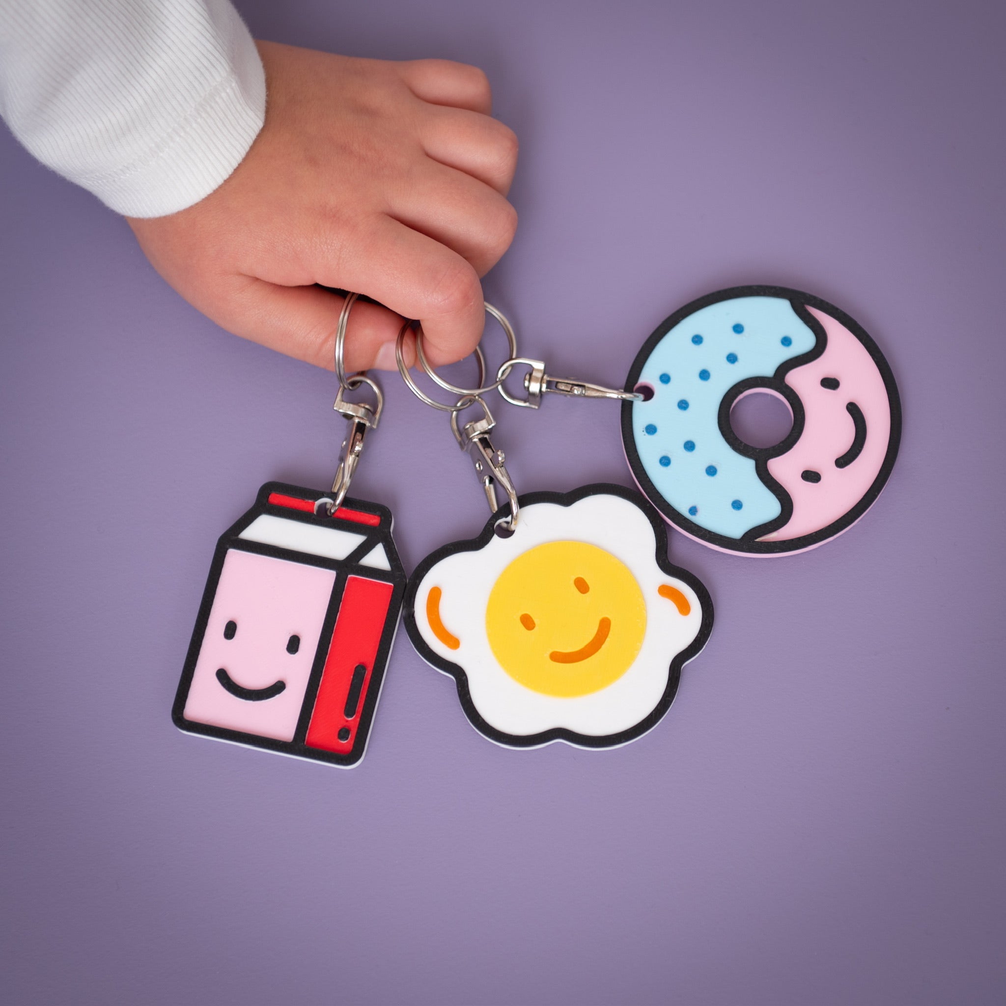 Kawaii Style Keyrings – Made Happy Gifts