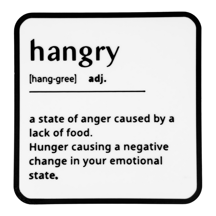 Hangry Dictionary Wall Sign – Made Happy Gifts