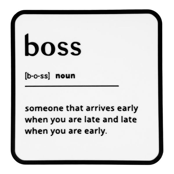Boss Dictionary Wall Sign – Made Happy Gifts