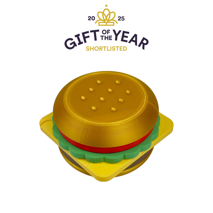 Chill & Grill Burger Coaster Set – Made Happy Gifts