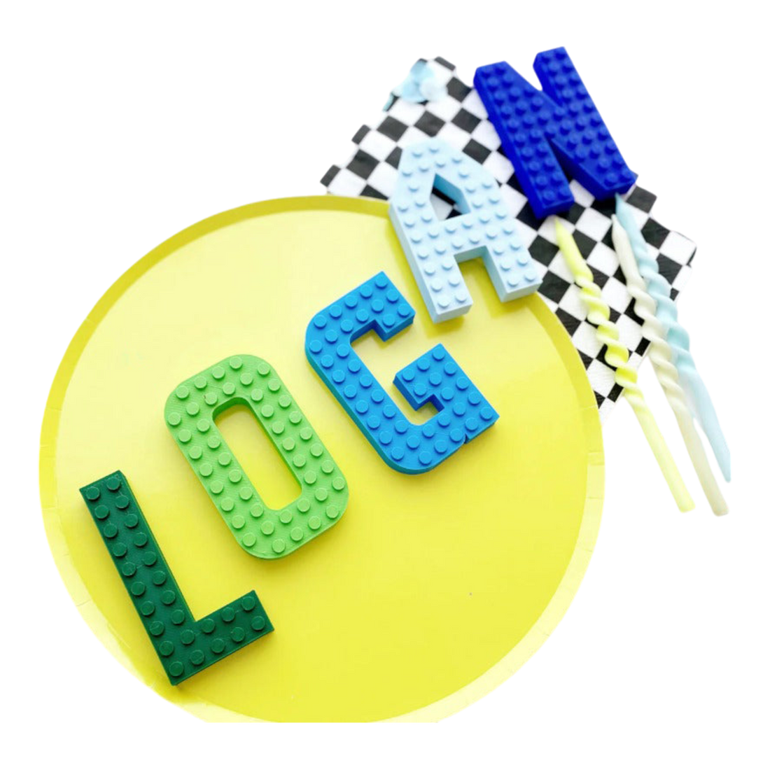 Small Brick Compatible Letters – Made Happy Gifts