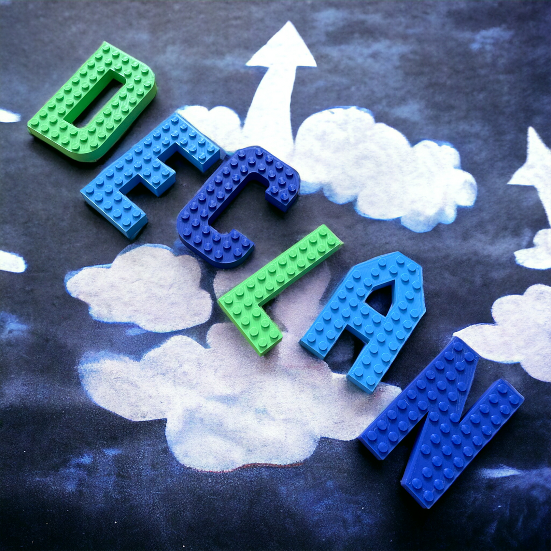 Small Brick Compatible Letters – Made Happy Gifts