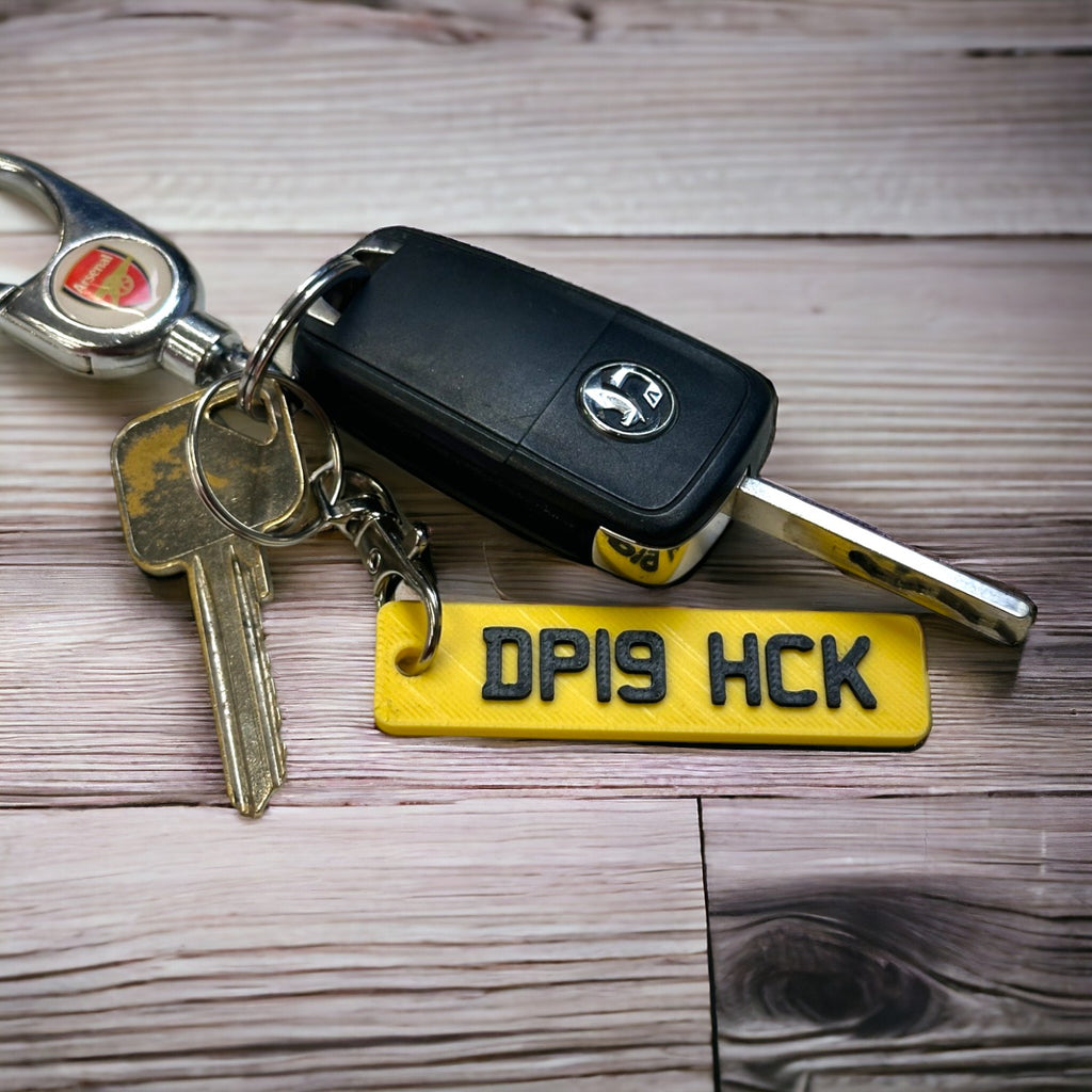 Personalised Keyrings - 3D Printed – Made Happy Gifts