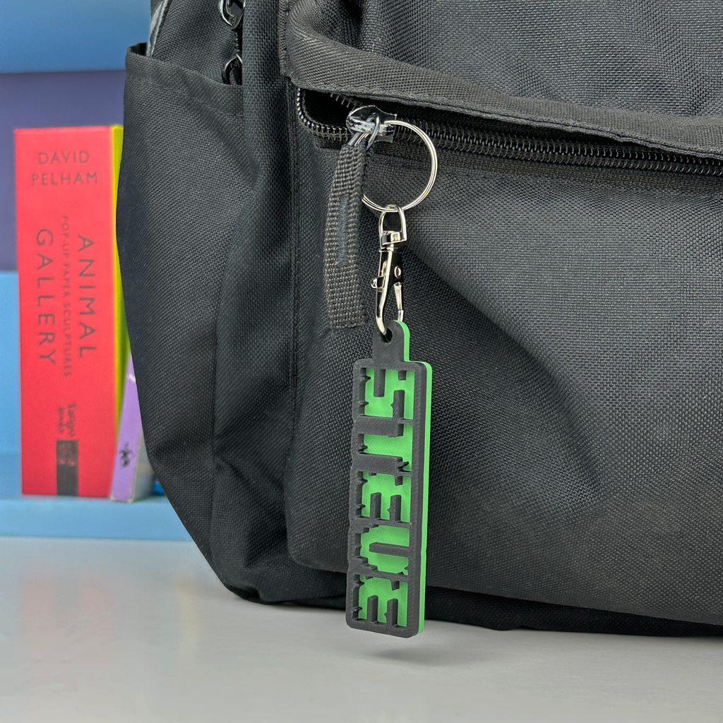 Personalised Keyrings - 3D Printed – Made Happy Gifts