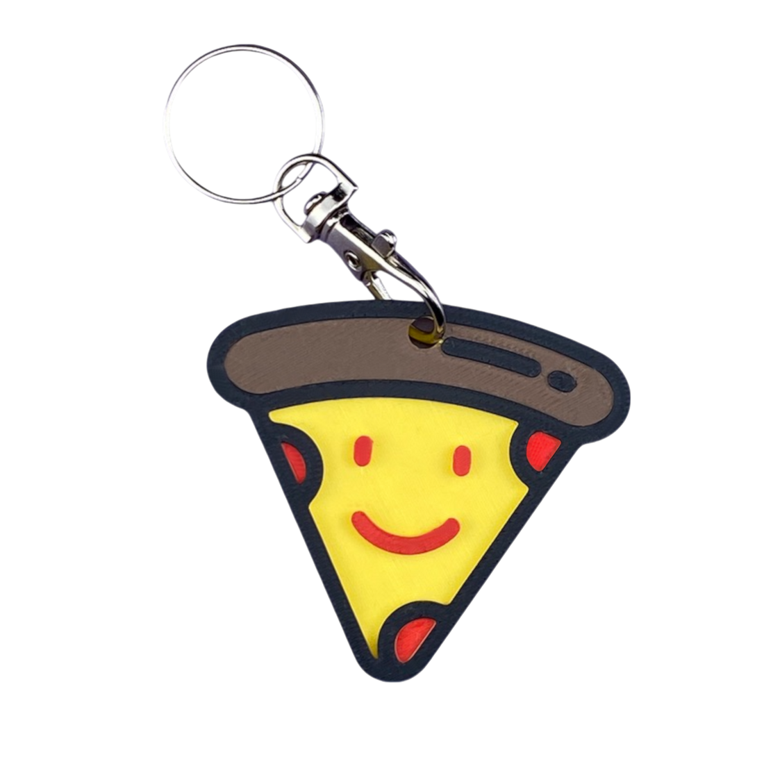 Kawaii Style Pizza Keyring – Made Happy Gifts
