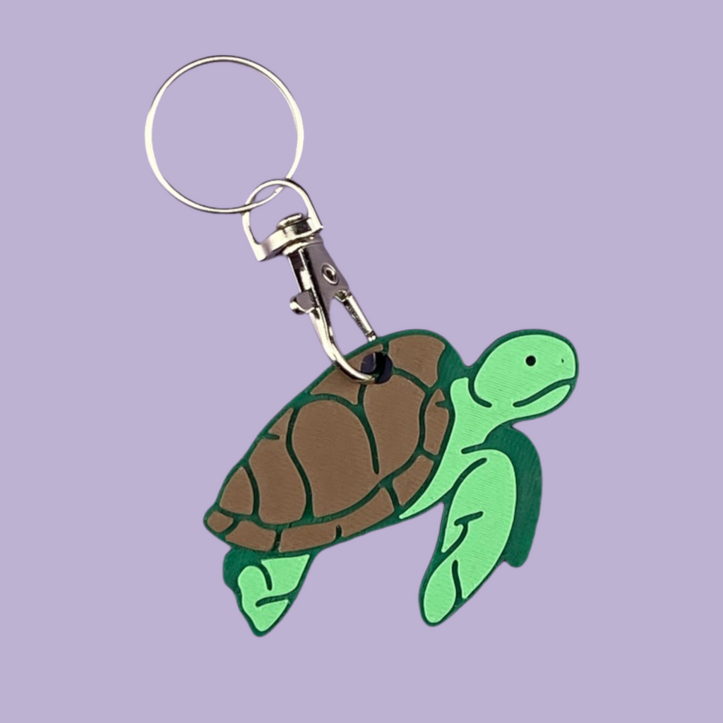 Turtle Style Keyring – Made Happy Gifts