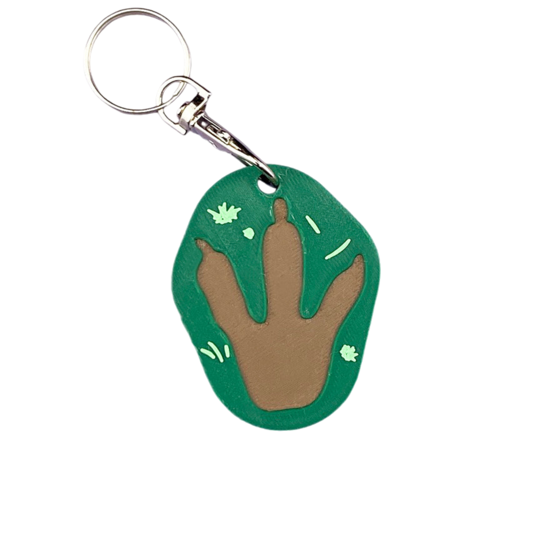 Dinosaur Footprint Keyring – Made Happy Gifts