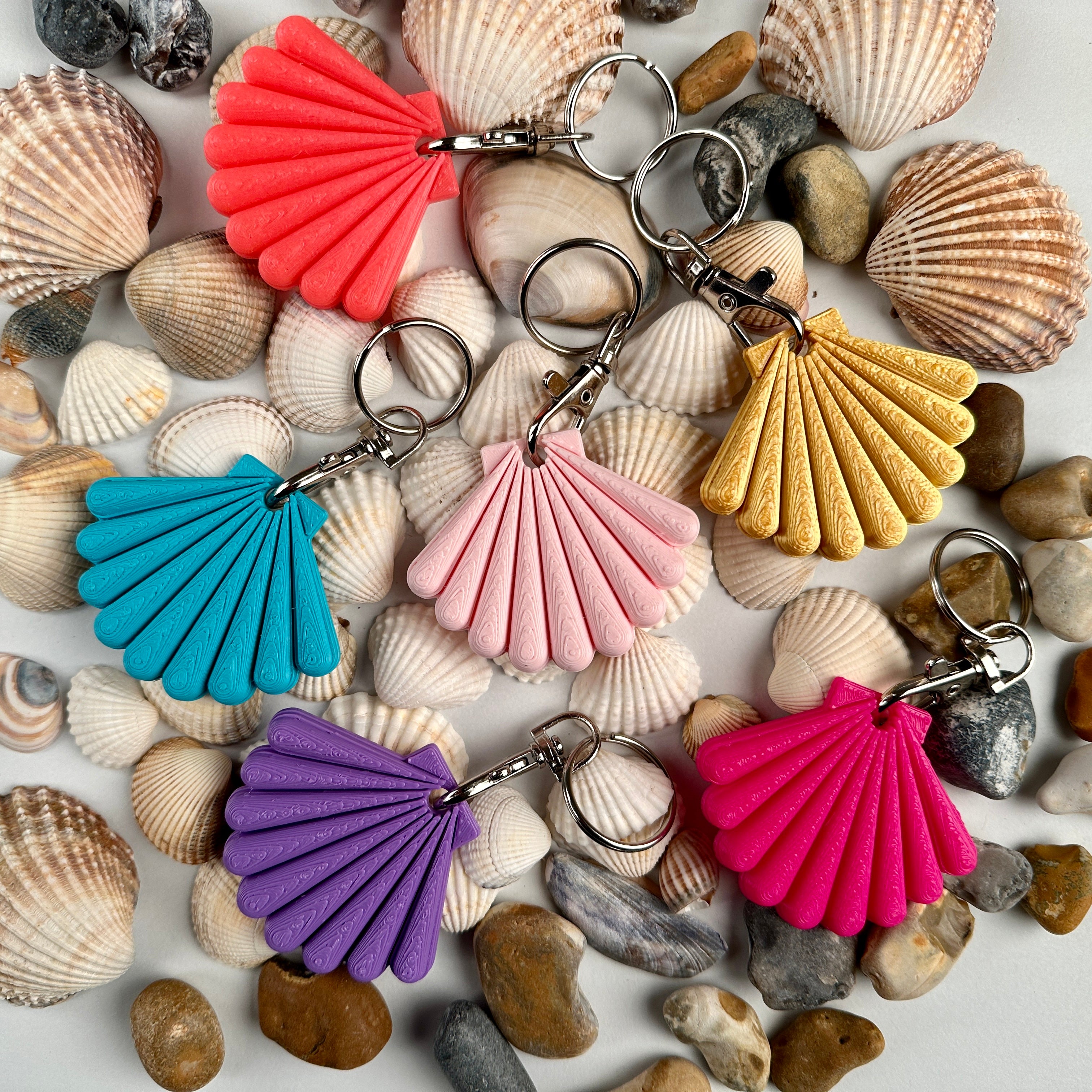 Shell Keyrings – Made Happy Gifts
