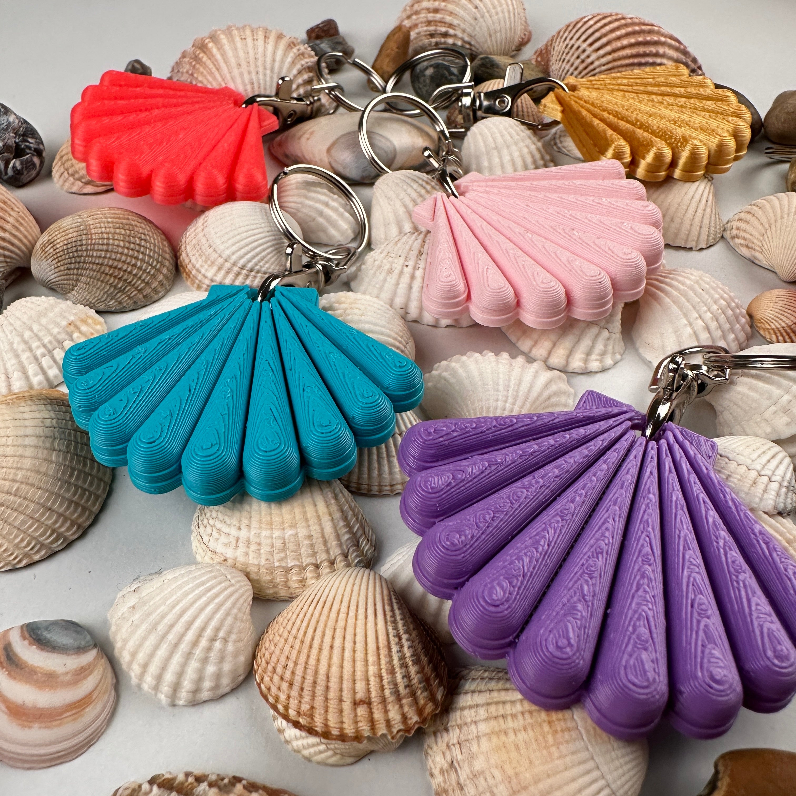 Shell Keyrings – Made Happy Gifts